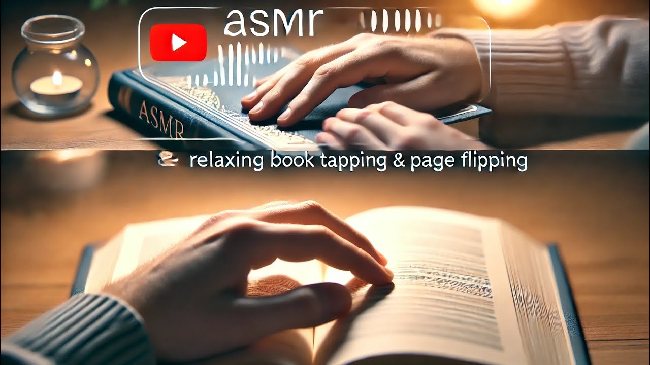ASMR Book Tapping & Page Flipping Ultimate Relaxing Sounds for Sleep ...