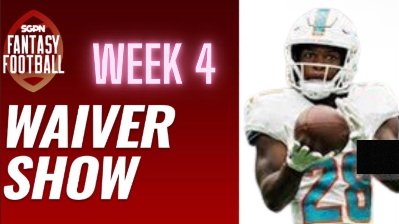 Week 4 Fantasy Football Waiver Wire Rankings - YouTube