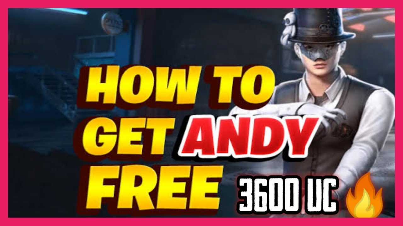 How to get ANDY character free || 💯real trick || MUST WATCH 🔥#DAANUX ...