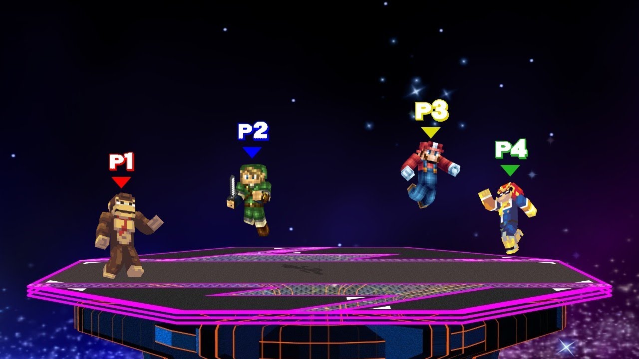 So I Found This Super Smash Bros. Minecraft Server… - YouTube