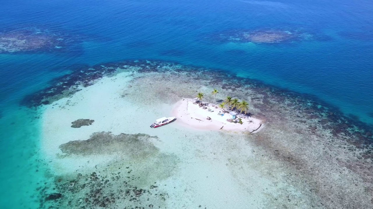 The Waters of Belize (Aerial Footage) - YouTube