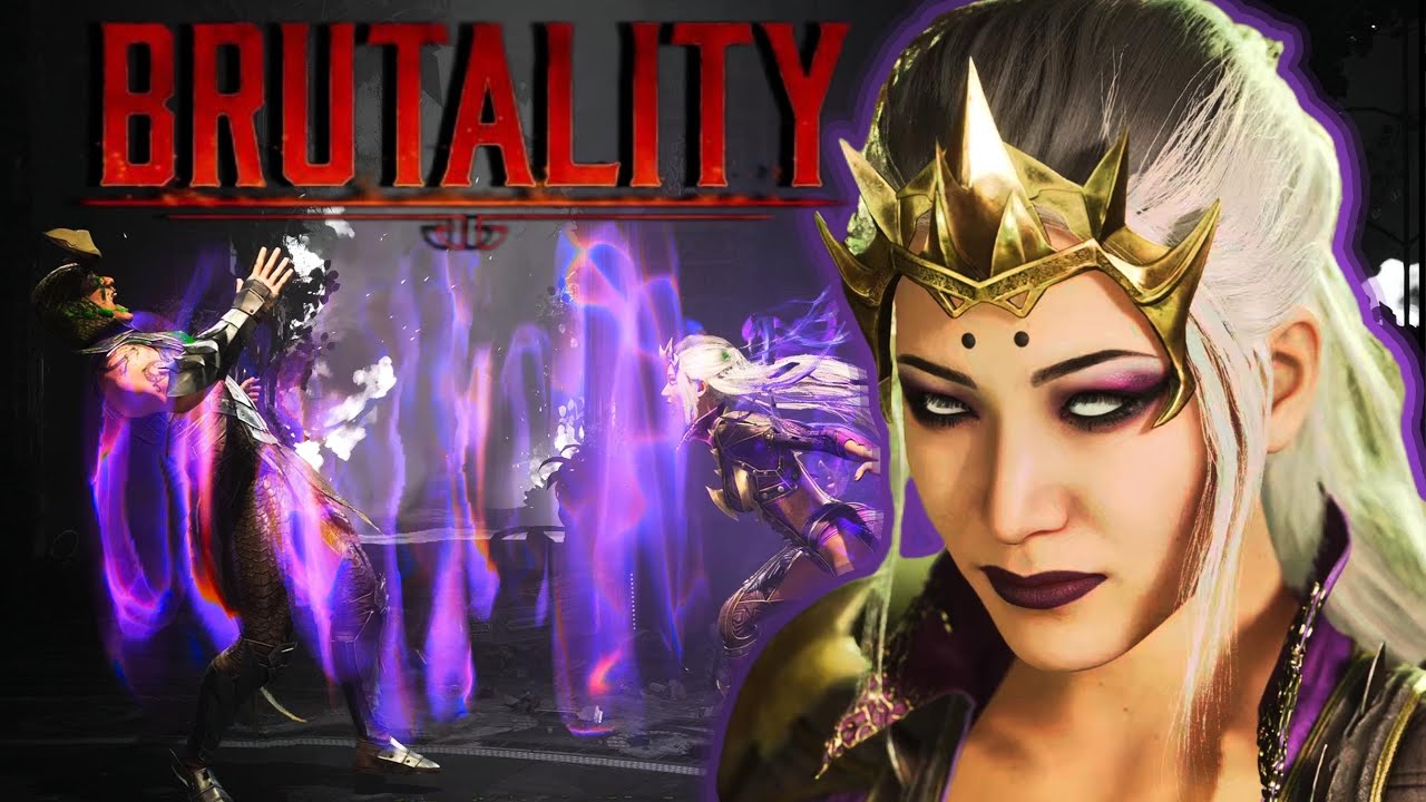 Mortal Kombat 1 - Deception Sindel All Brutalities MK1 - YouTube