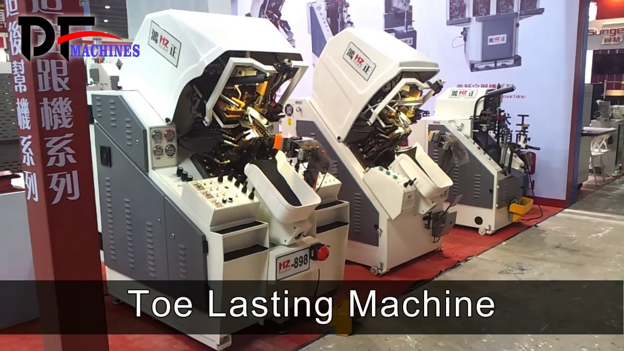 Toe Lasting Machine - YouTube