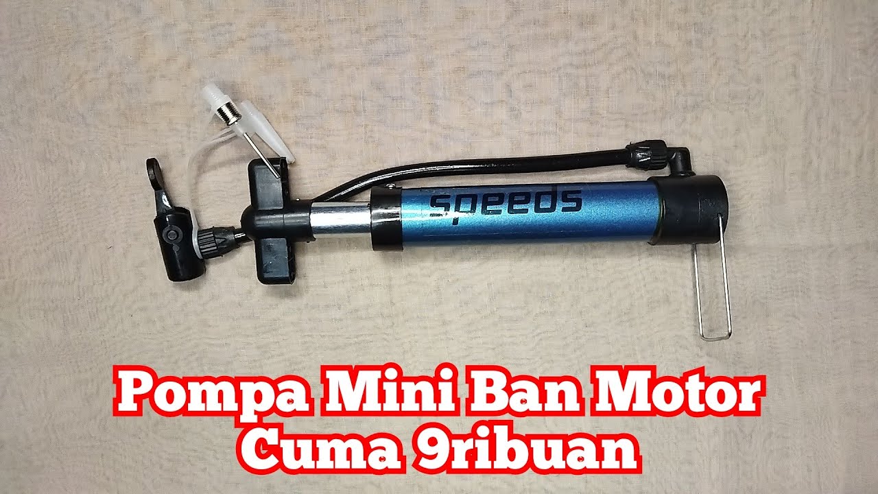 Pompa Mini Ban Motor Cuma 9 Ribu | Bisa Nggak Ya Untuk Dibawa ...