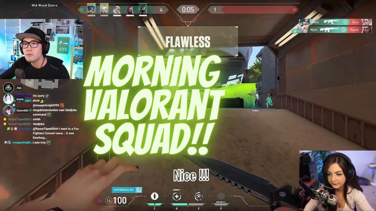 Morning Valorant Squad with Ryan Higa Myth Bnans Babo Abe & Benjie ...