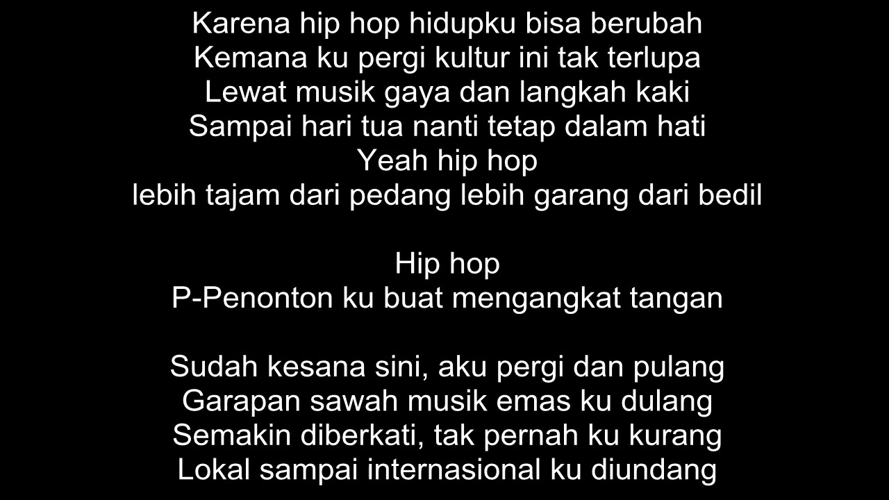 saykuji tetap hiphop lyrics - YouTube