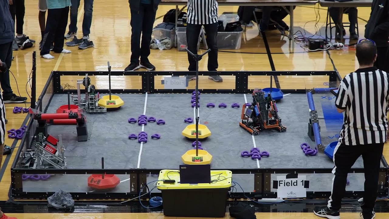 VEX Tipping Point Metea Valley VRC Qualifier #15 - YouTube