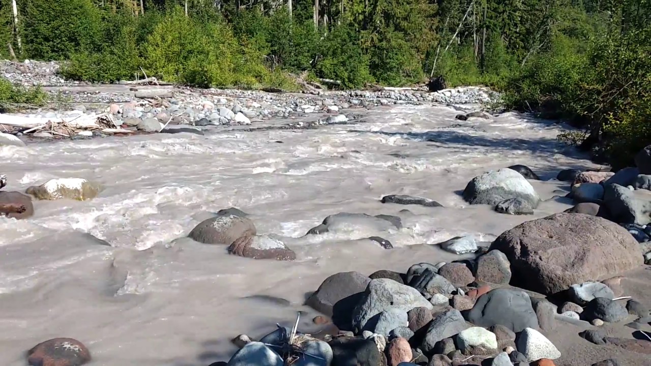 Rainier Northern Loop White River Ford July 2018 - YouTube