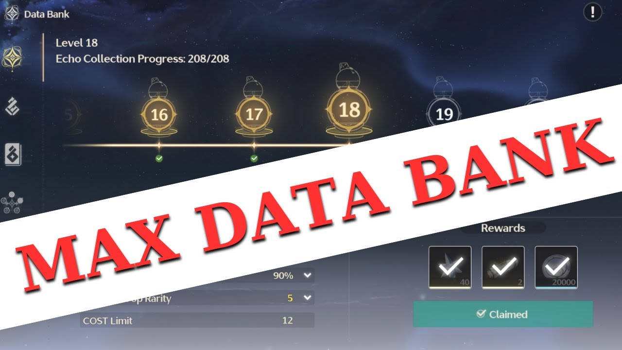 Tips For Getting Your Data Bank Maxed - YouTube