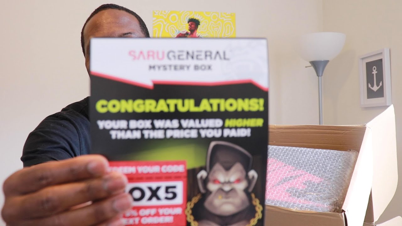 $250 CHANCE MYSTERY BOX SARU GENERAL IS IT REALLY WORTH IT? - YouTube