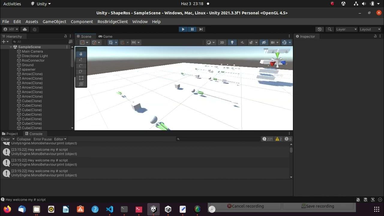 ShapeMaker-ROS-Unity-ROS# - YouTube