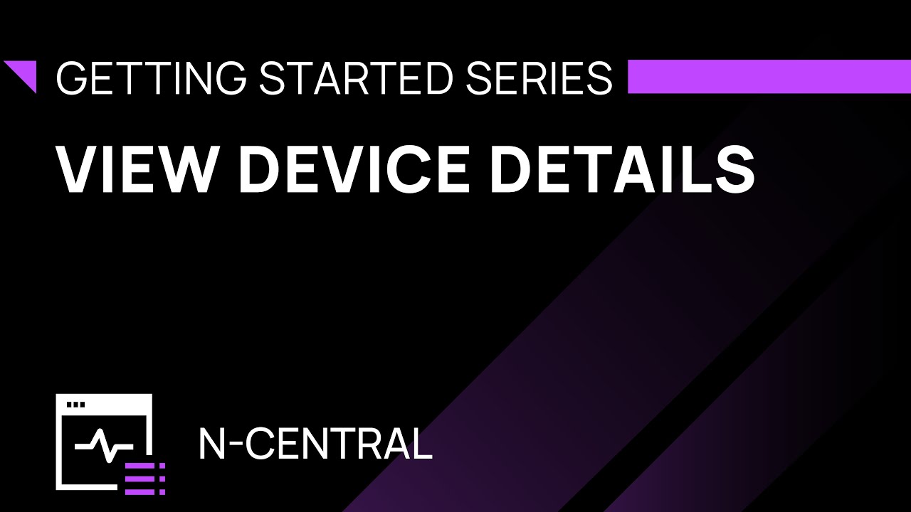 View Device Details - YouTube