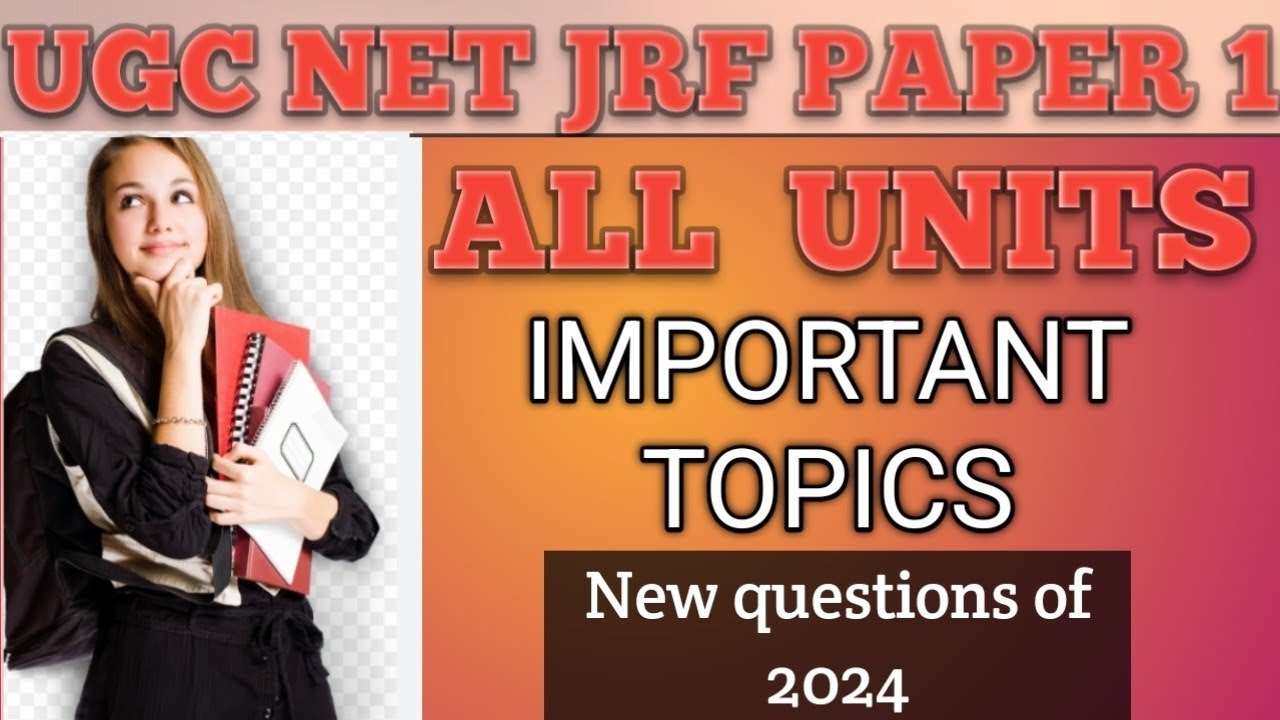 Ugc Net Jrf Paper -1 | all units important topics. 💯🔥🎯 Teaching classes ...