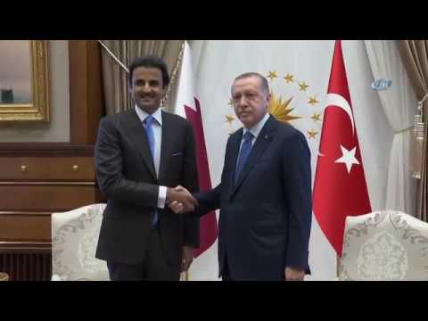 Cumhurbaşkanı Erdoğan ve Şeyh Temim’in Görüşmesi 3,5 Saat Sürdü