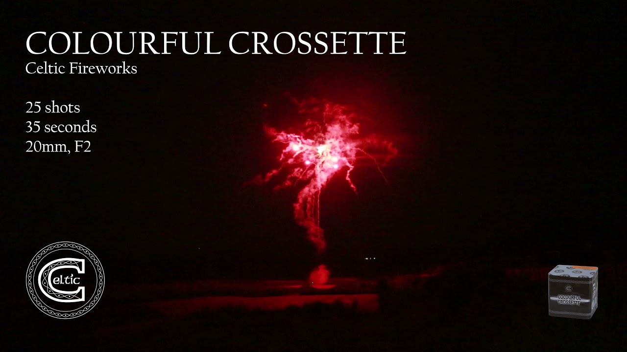 12 COLOURFUL CROSSETTE - YouTube