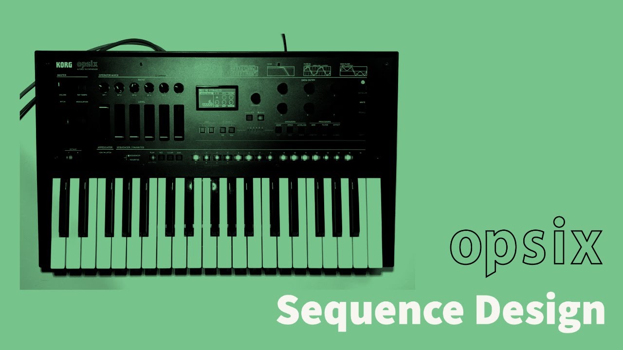 OPSIX Sound Design - 01 DRUM MACHINE - YouTube