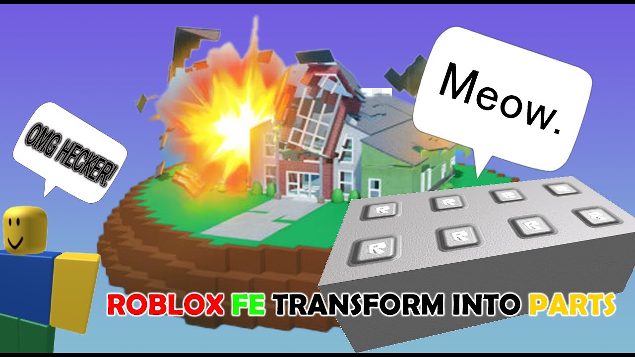 Roblox FE Script | Player To Part Transformer | All Executor Support ...