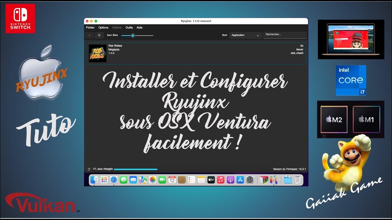 Ryujinx - TUTO - Apple OSX - Comment installer et configurer Ryujinx pour jouer sous mac OSX ...
