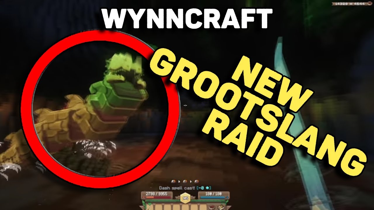 NEW GROOTSLANG RAID!!! | Wynncraft Beta - YouTube