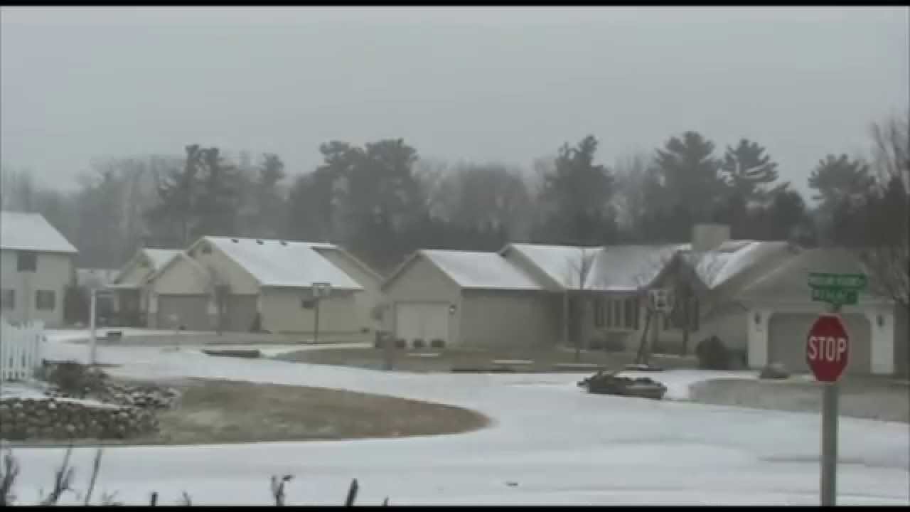 Jan 12th 2012 Snow Storm Time Lapse - YouTube