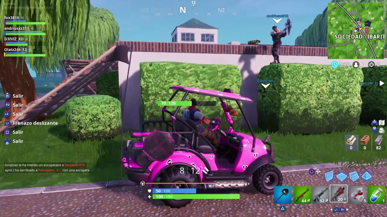 4 mancos a lo loco!|fortnite #2:DEIVIDXD,MST_POLOLOS,IKER - YouTube