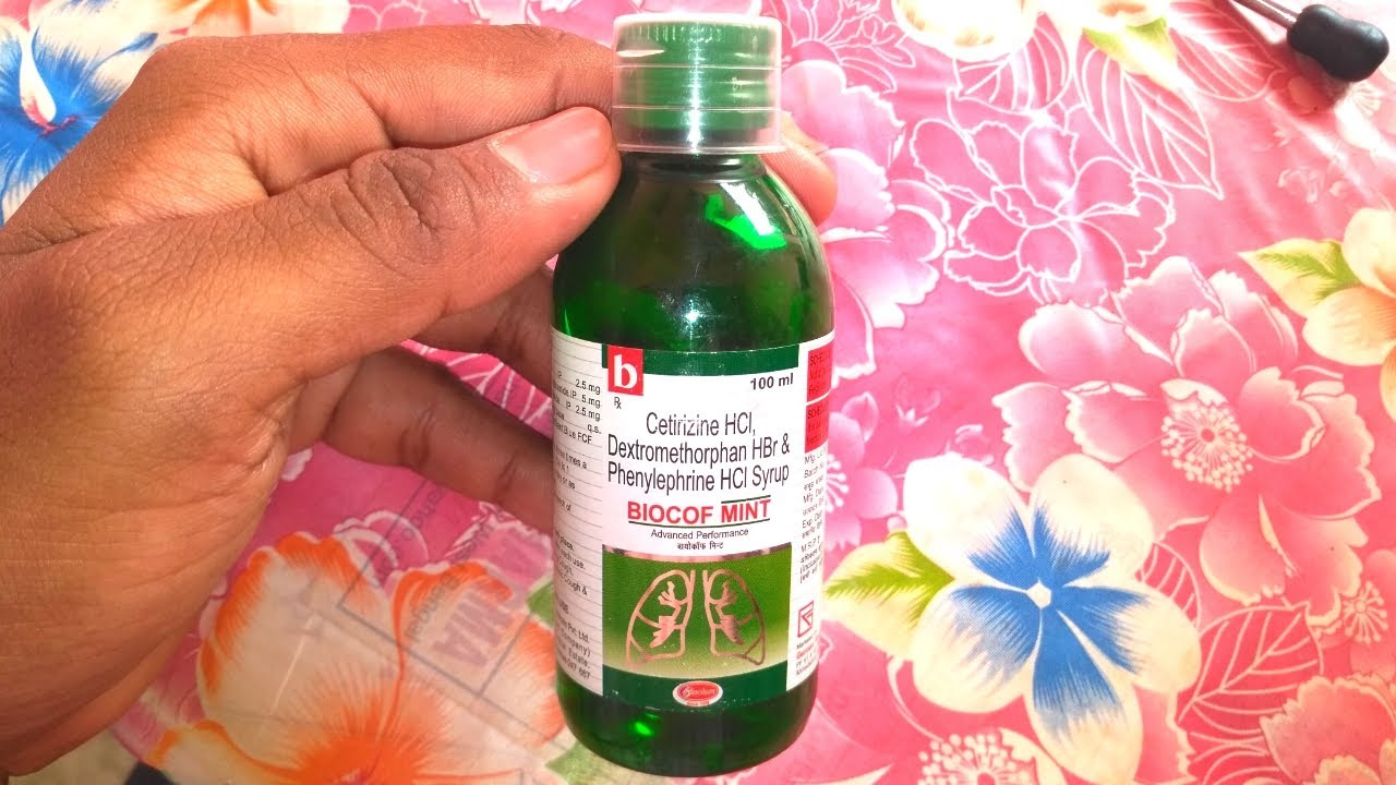Biocof Mint Syrup Review. Best Cough syrup for chest infection, dry ...