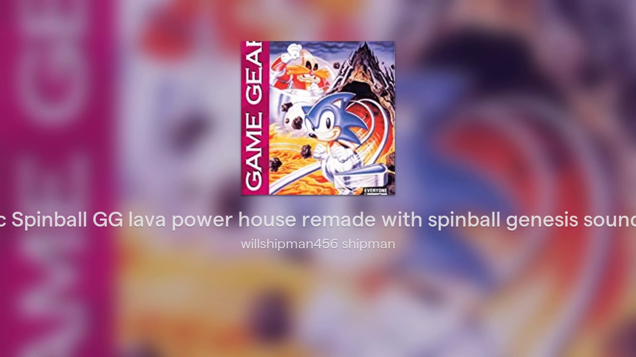 Sonic Spinball GG lava power house remade with spinball genesis ...