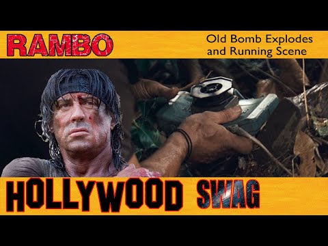 Rambo 4 (2008) Old Bomb Explodes and Running Scene