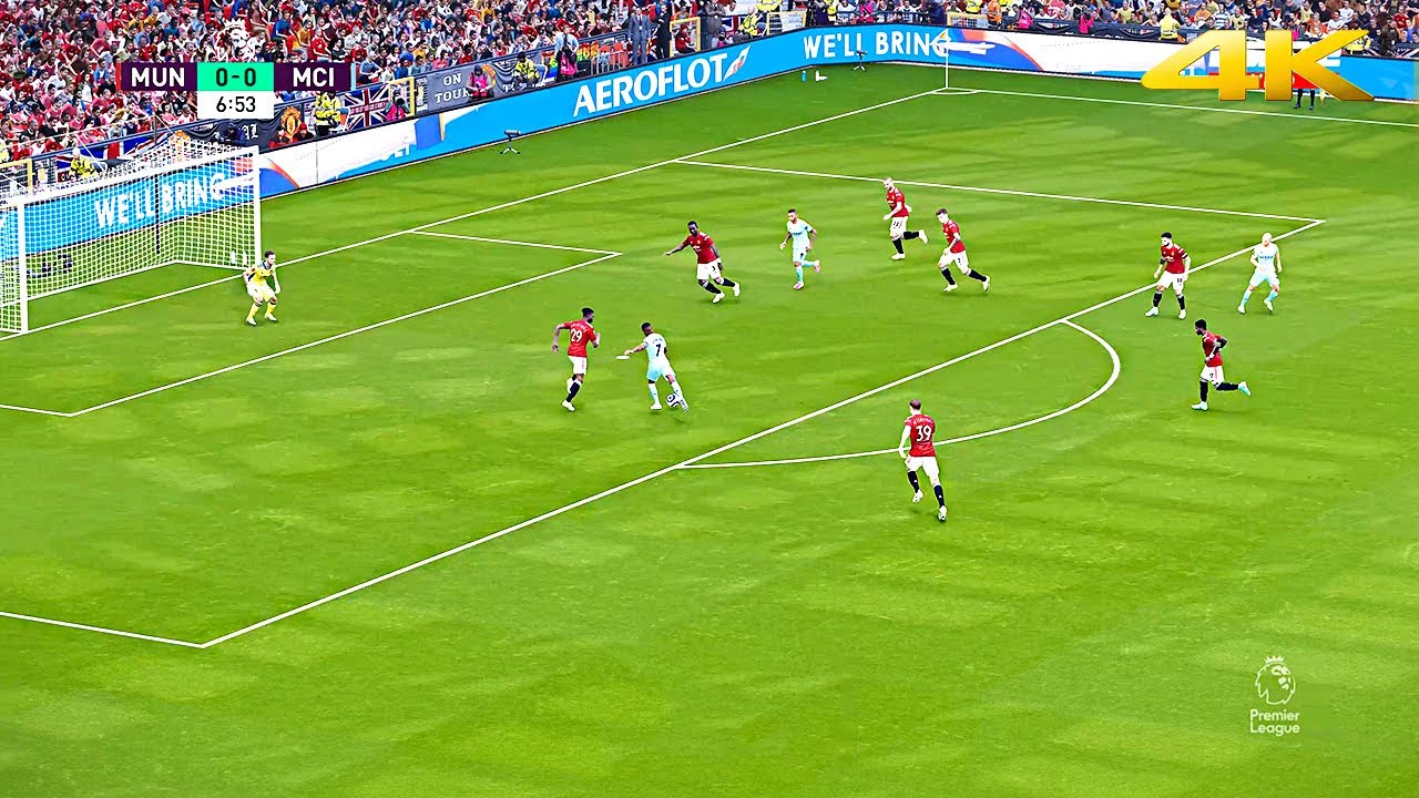 I played the Manchester derby on an ULTRA REALISTC Football Simulation ...