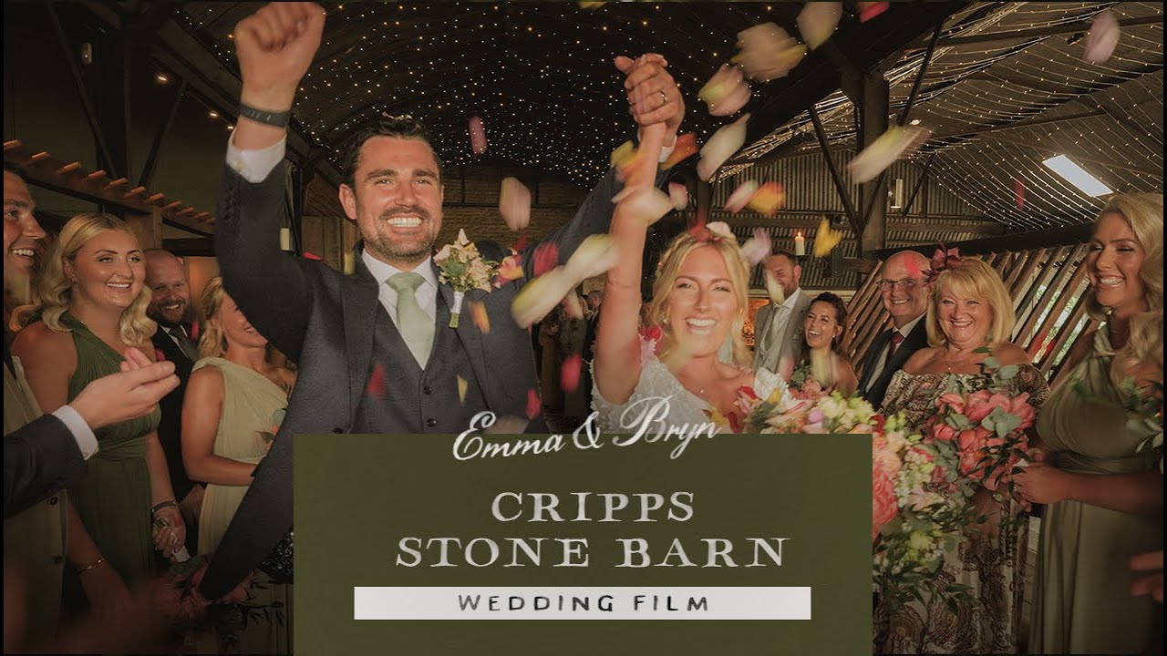 Cripps Stone Barn | Emma & Bryn's Cotwsolds Wedding Film | Wedding ...