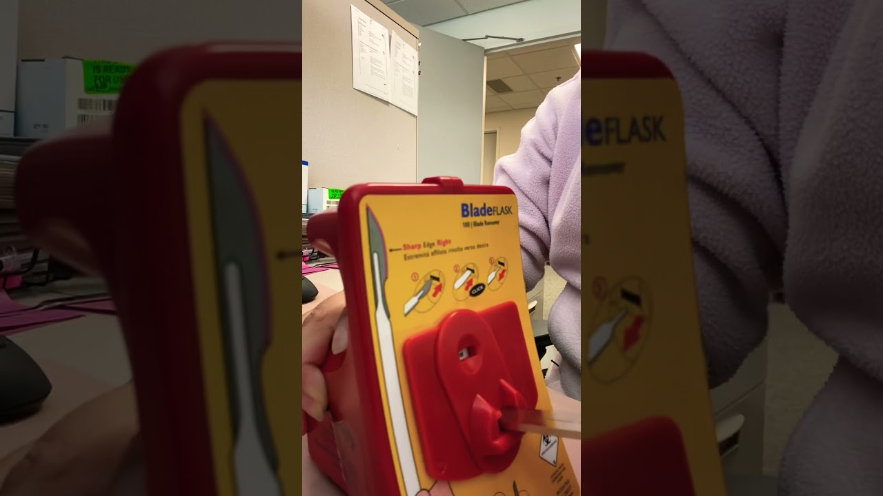 Bard-Parker Blade & Blade Flask Usage Instructions - YouTube