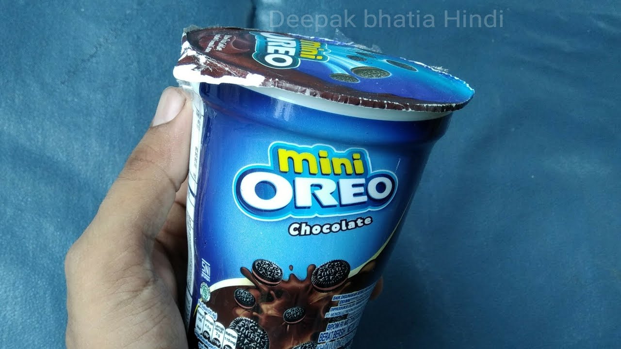 mini Oreo chocolate biscuits cup - YouTube