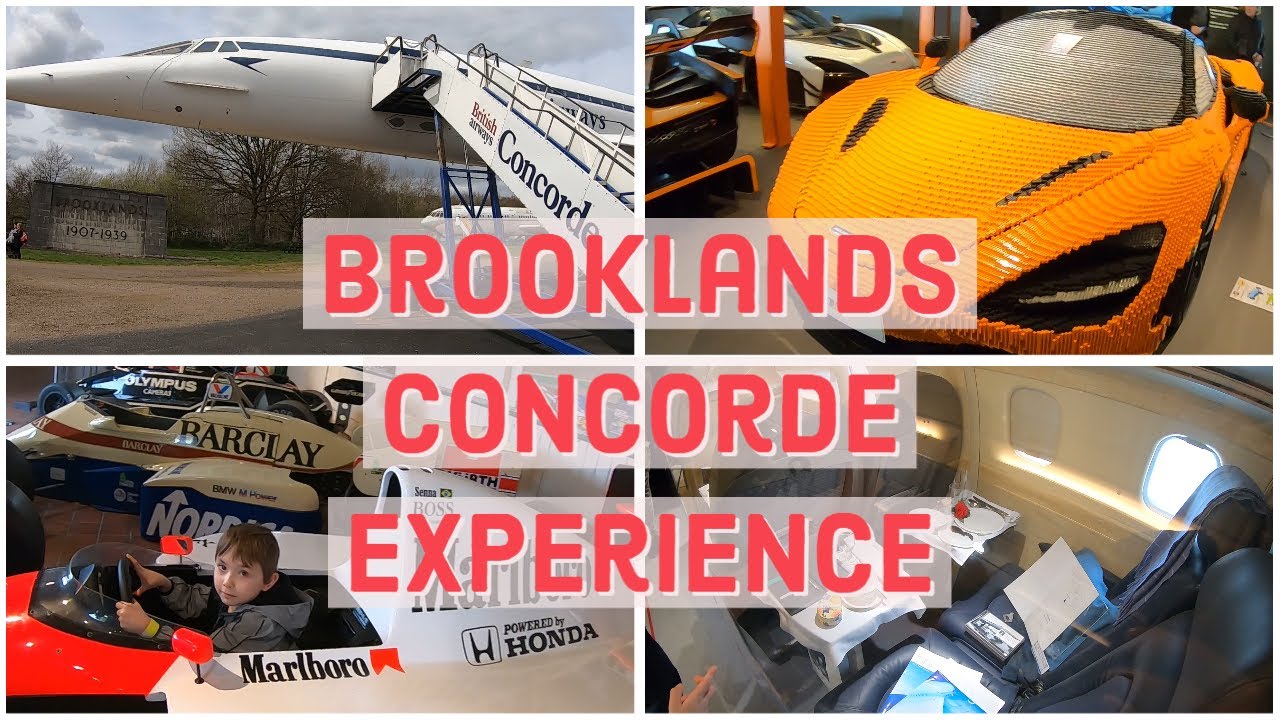 Brooklands Museum and Concorde Experience April 2022 - YouTube