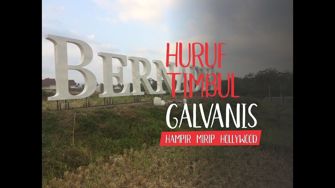 HURUF TIMBUL BERNADY LAND SLAWU - YouTube