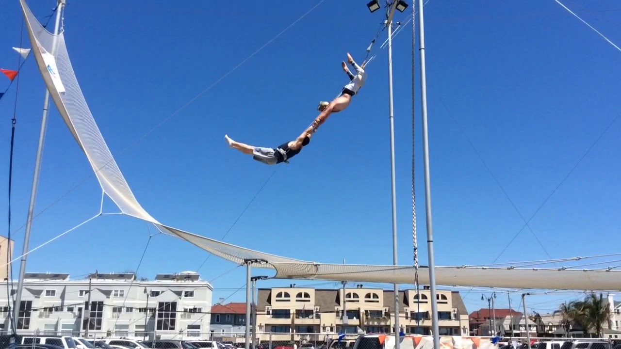 Dave Kimmel on the high-flying Trapeze, Summer 2017 - YouTube
