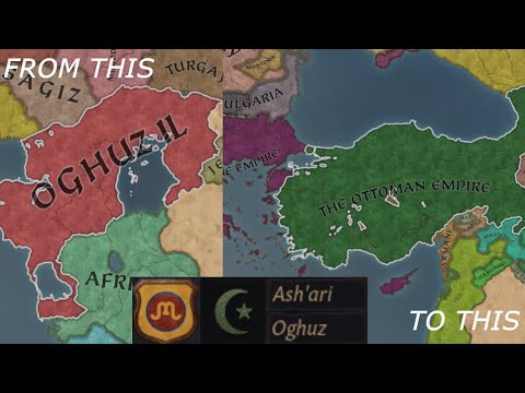 THIS is HOW to BECOME THE OTTOMAN EMPIRE starting as THE OGHUZ IL in ...