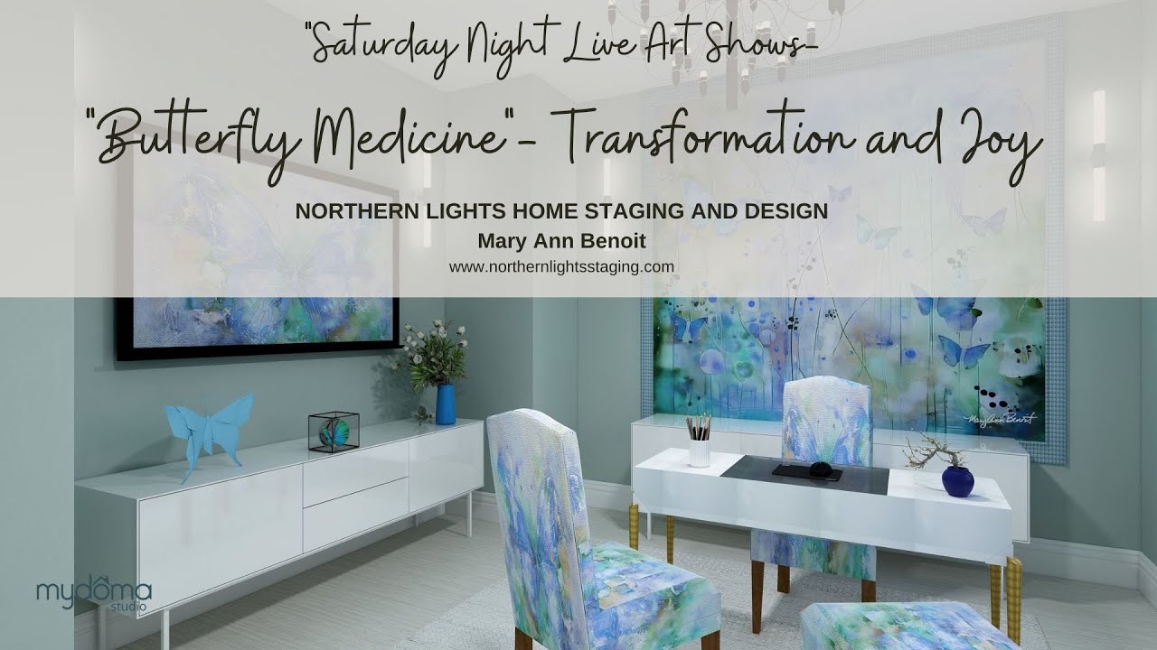 "Saturday Night Live Art Shows- "Butterfly Medicine"- Transformation ...