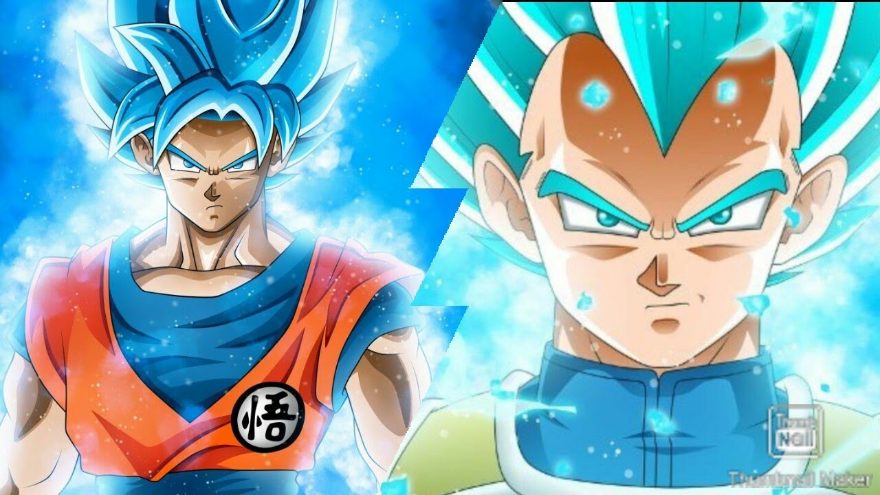 DBS Broly Mui Goku VS Ssbe Vegeta POWER LEVEL - YouTube