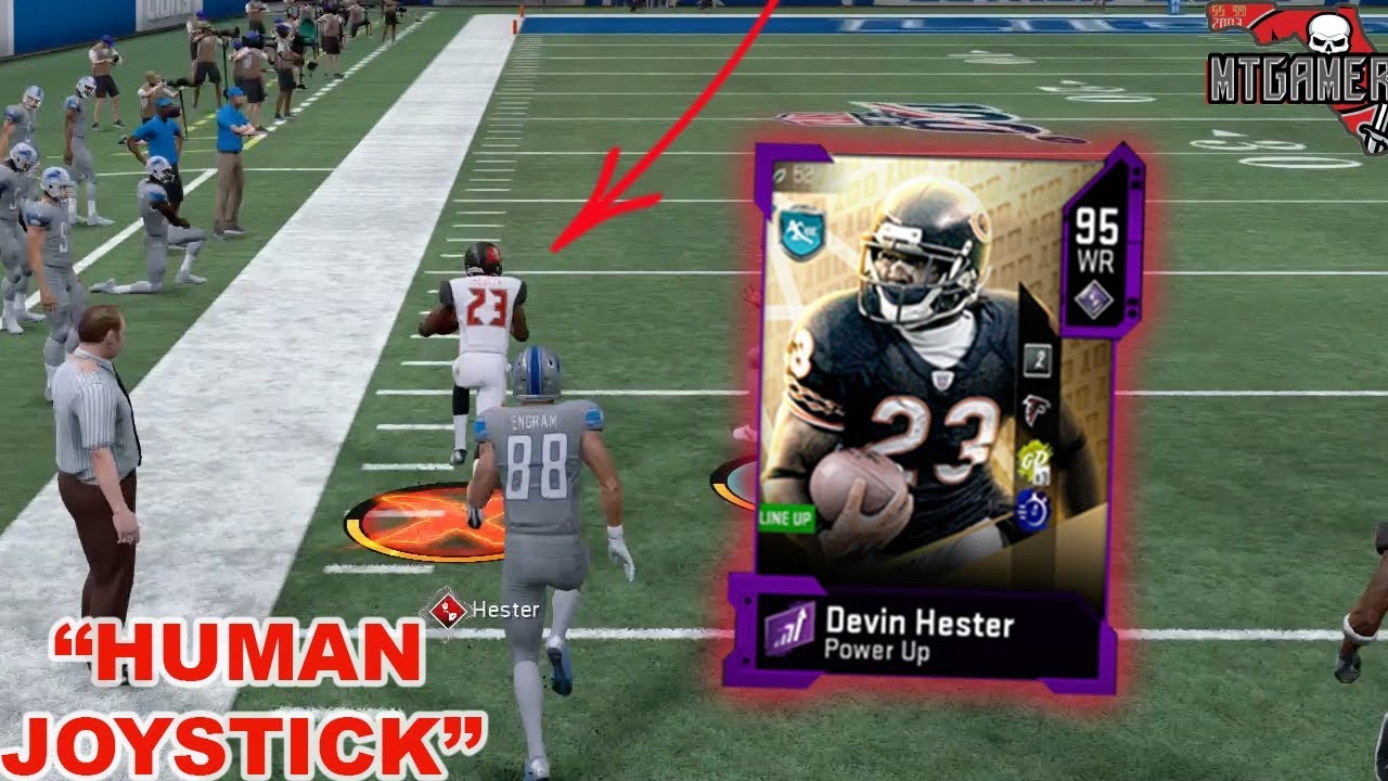 DEVIN HESTER WITH HUMAN JOYSTICK! MADDEN 20 MADDEN 20 - YouTube