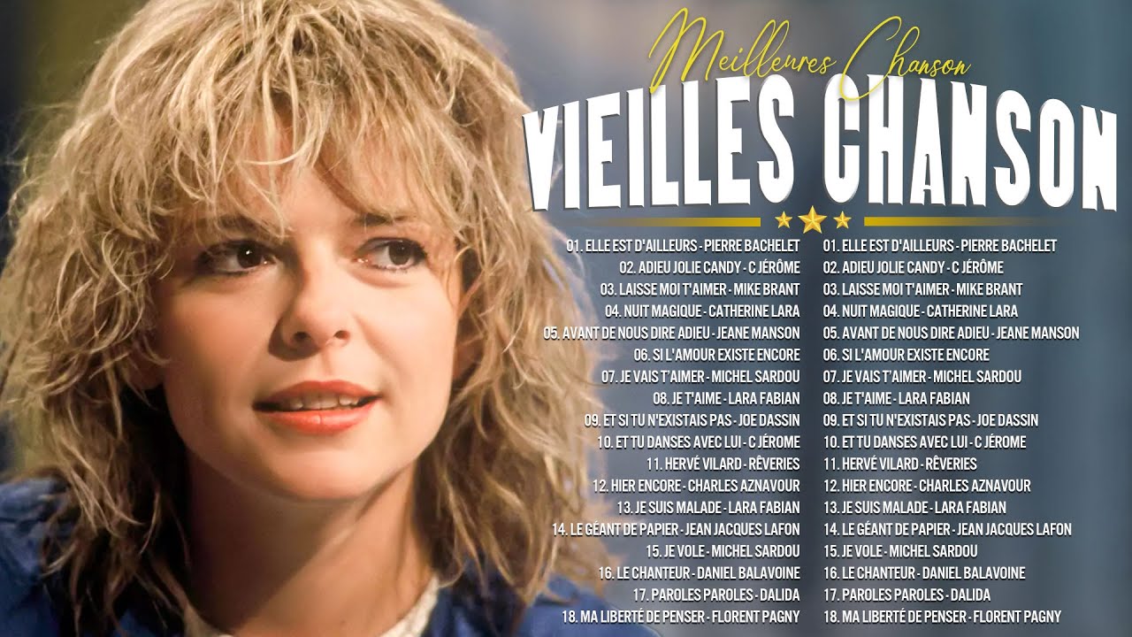 Vieilles Chanson ♪ Meilleures Chansons en Françaises ♪ Dalida, Lara ...