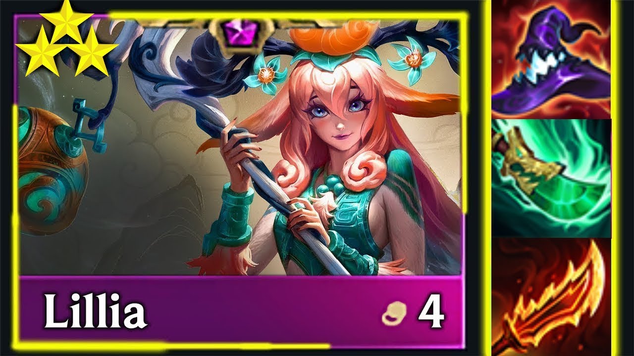 ⭐⭐⭐ 3 Star Lillia with Sentinel Dummies! | TFT Set 11 Gameplay - YouTube
