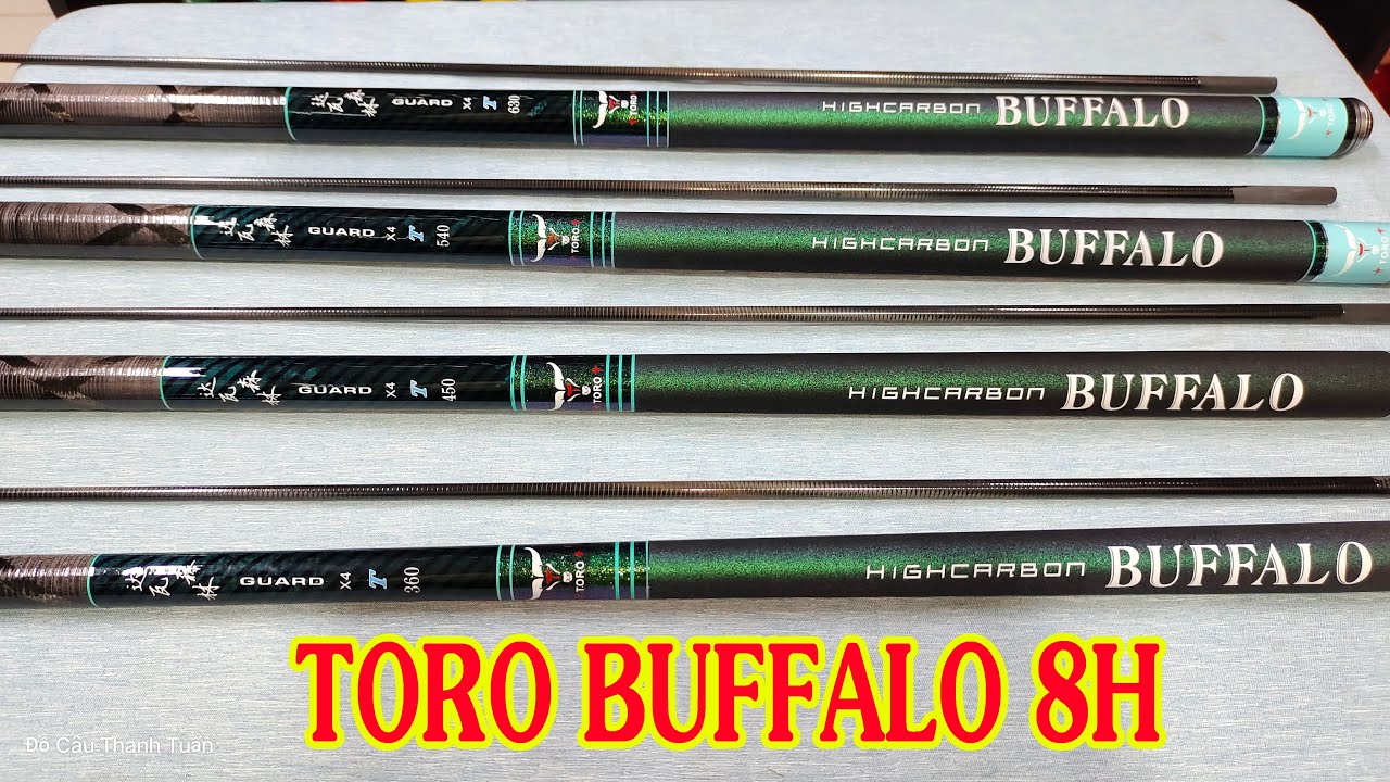 Giá Từ 380K Đến 480K Cần Câu Tay Toro BUFFALO 8H Bạo Lực Chuyên Săn ...