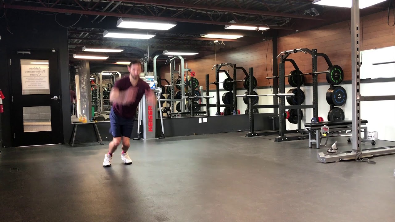 Double leg jump to double leg lateral - YouTube
