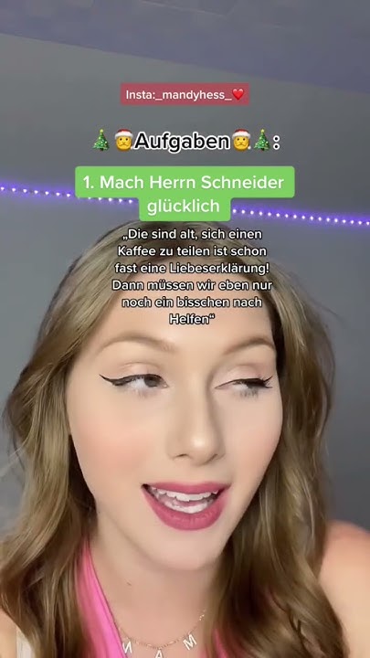 PART 2 POV: Bis Weihnachten musst du alle Aufgaben erfüllt haben | Insta:_mandyhess_ #pov #viral ...