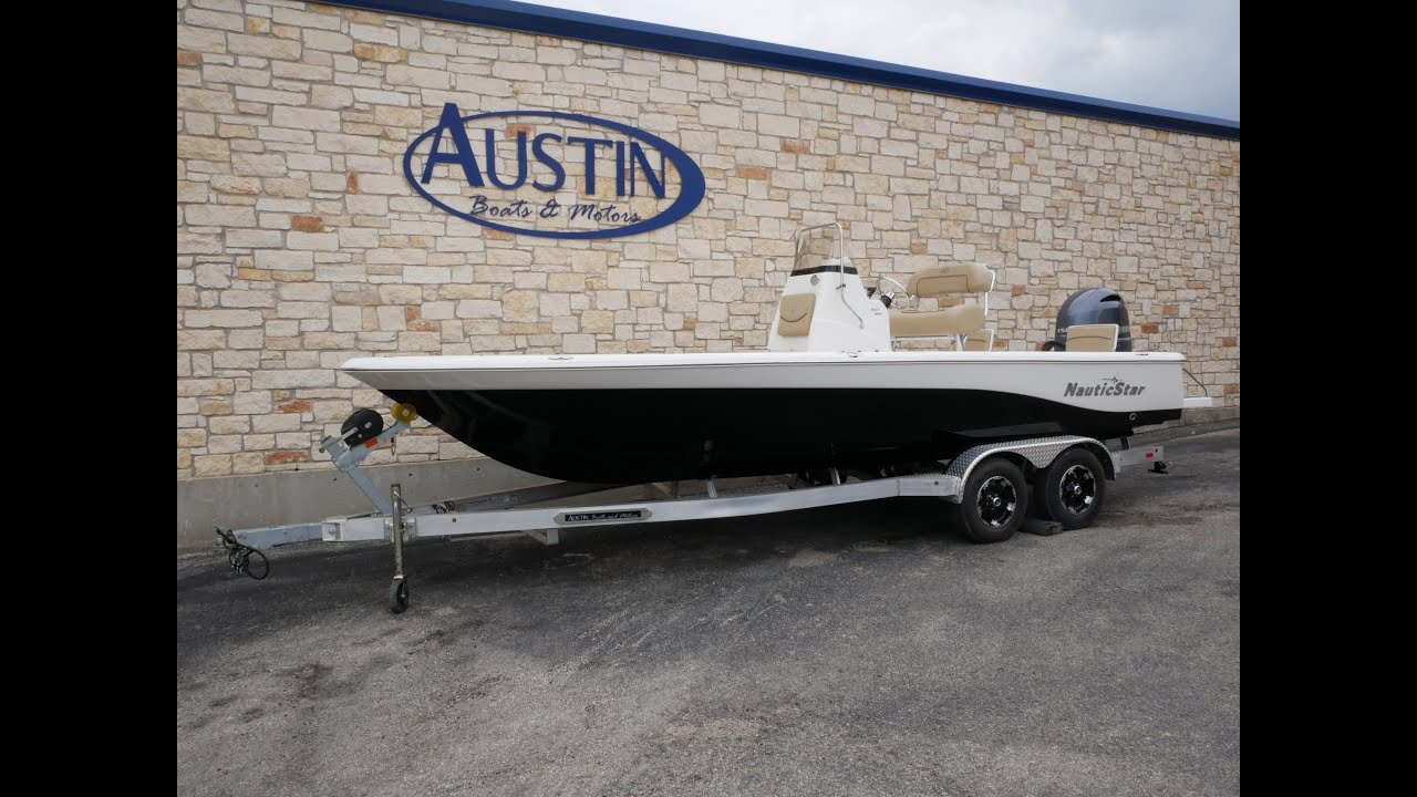 2020 Nauticstar 227 Bay For Sale At Austin Boats & Motors - YouTube