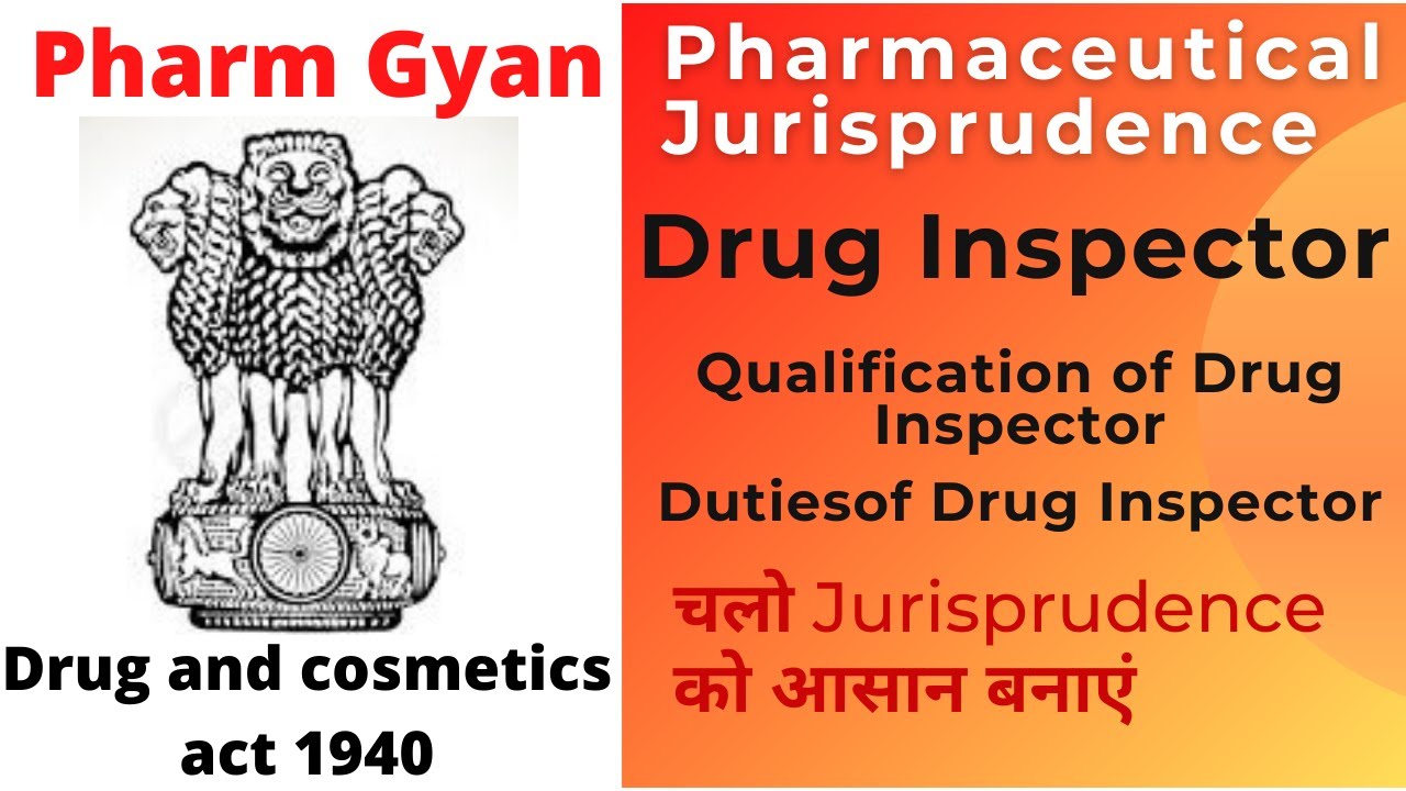 Drug Inspector | Qualification for drug Inspector | Duties of drug ...