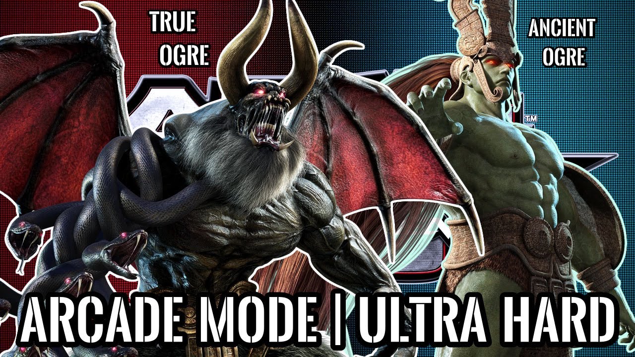 TEKKEN TAG TOURNAMENT 2 | ARCADE MODE | TRUE OGRE & Ancient Ogre ...