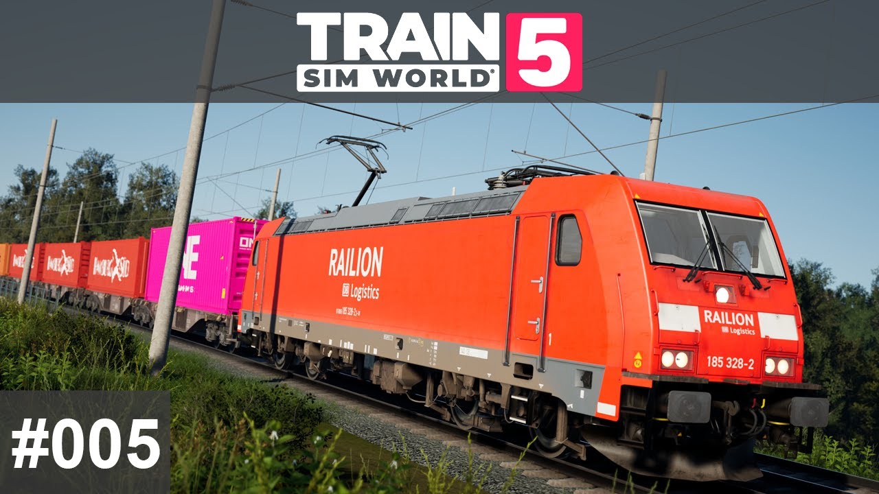 Train Sim World 5 🚅[#005] PZB Training am Freitagmittag, geht das gut?! [BR 185][4K][LET'S PLAY ...