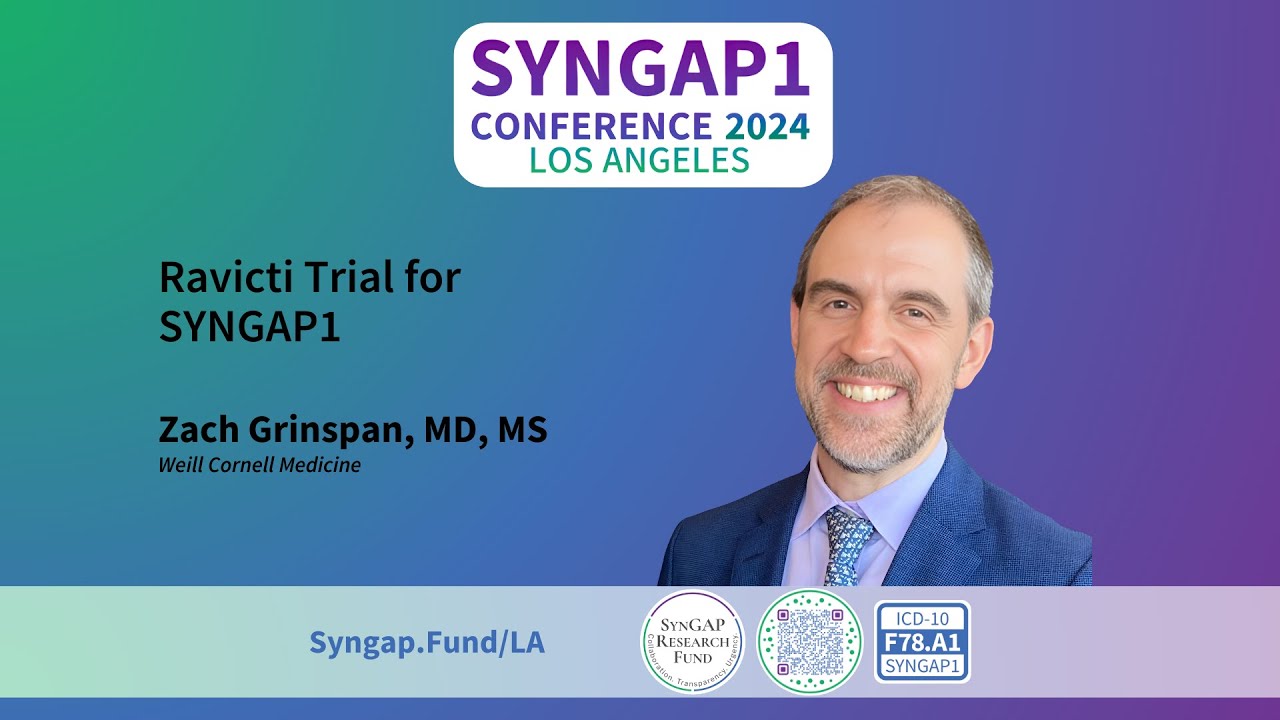 SRF | Ravicti Trial for SYNGAP1 - Zach Grinspan, MD, MS - YouTube