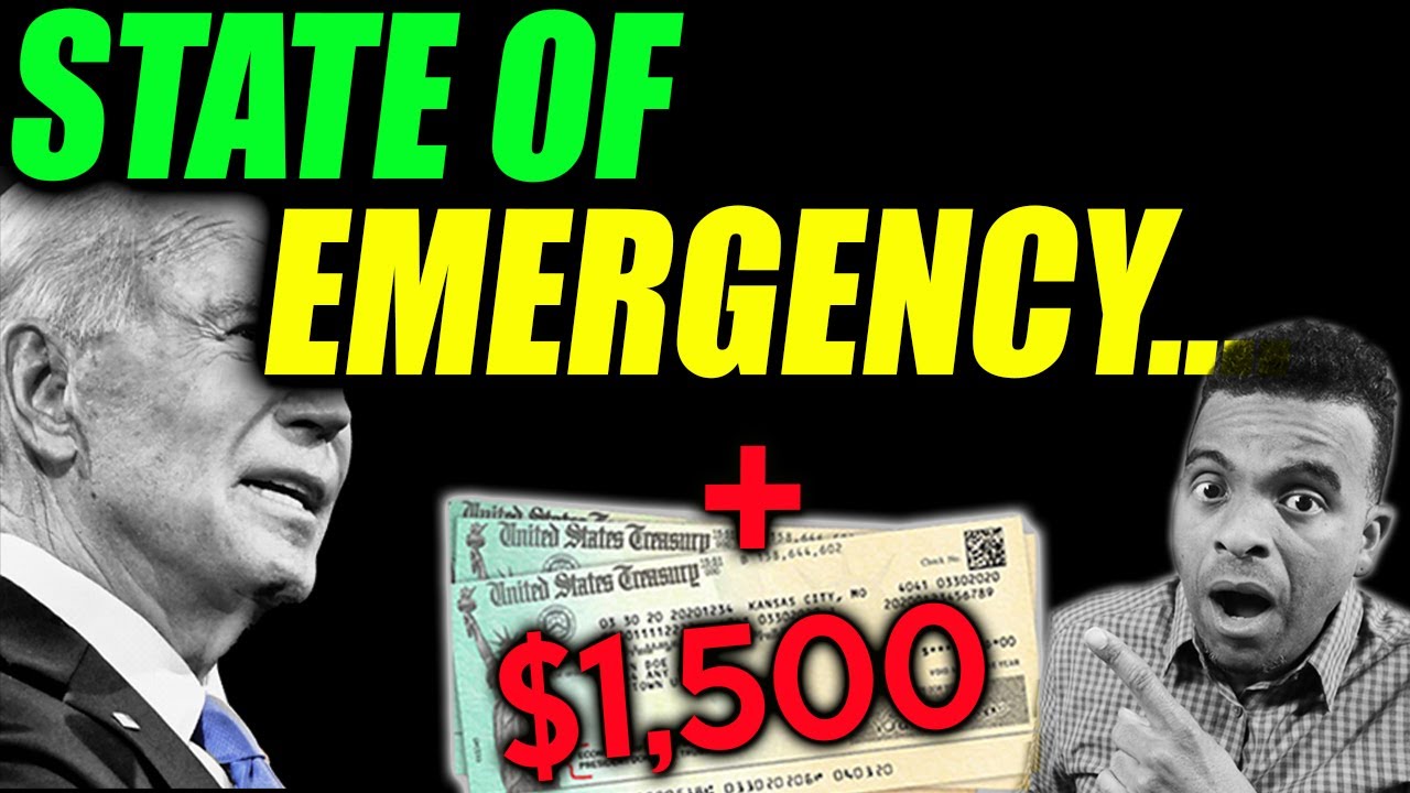 STATE OF EMERGENCY! STIMULUS CHECKS STARTED YESTERDAY, Fourth Stimulus ...